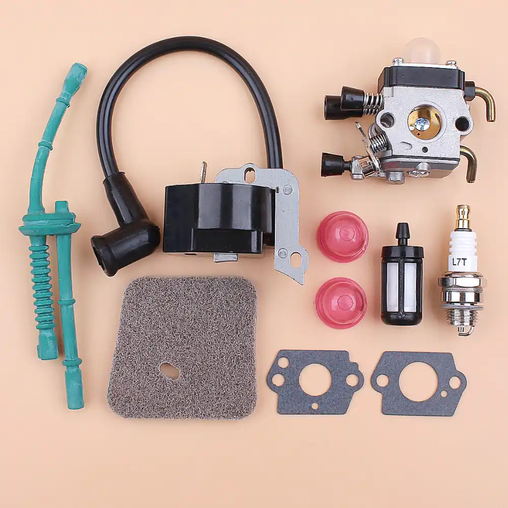 Ignition Coil Module Spark Plug CMR6H For Stihl FS40 FS40C FS50 FS56 ...