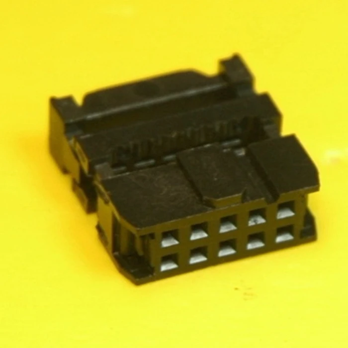 50 Pcs Idc Soquete Fc 10p 2 54 Mm Idc Conector 10 Pin Conector 10 P 2 X
