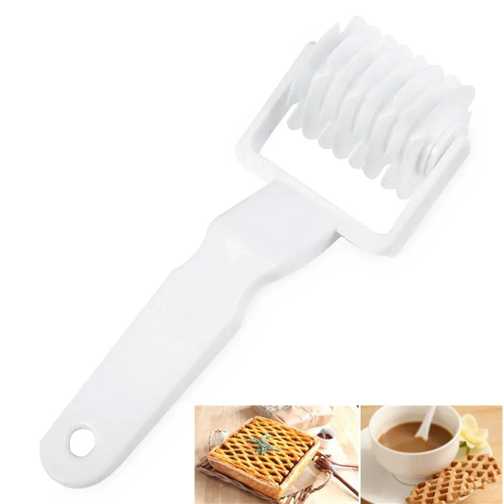 파이 피자 쿠키 커터 과자 플라스틱 베이킹 도구 Bakeware 엠보싱 반죽 롤러 격자 커터 공예 소형 핫 세일lattice