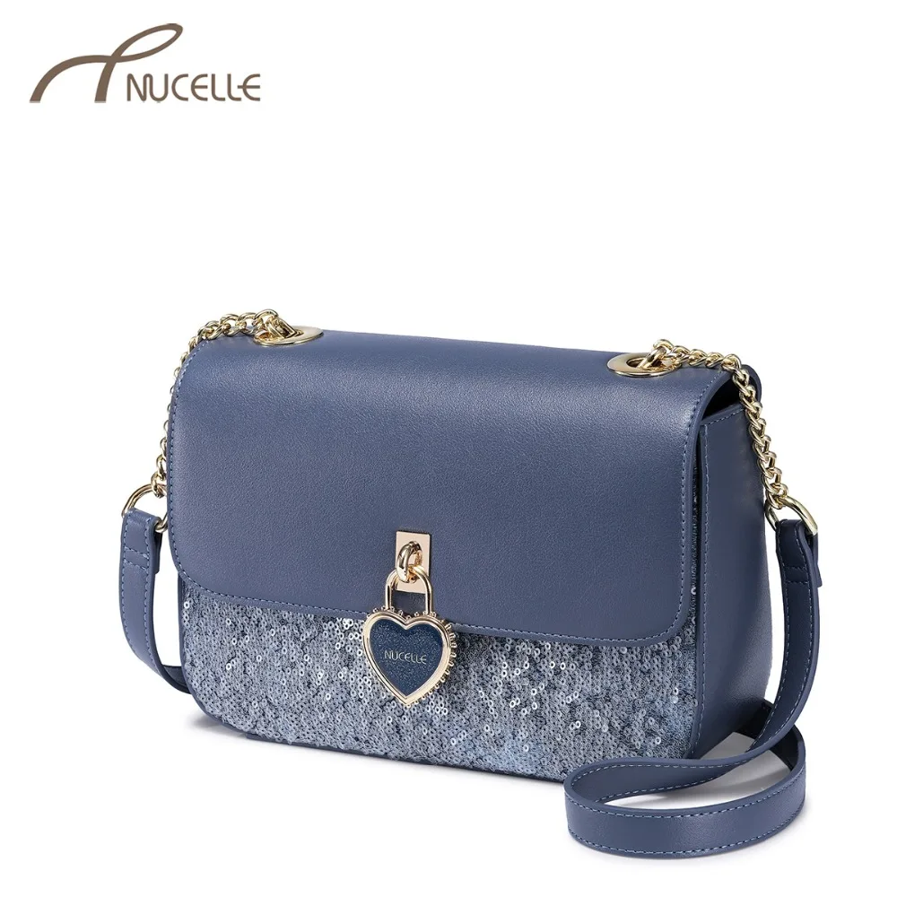 NUCELLE Brand Women's PU Leather Messenger Bags Ladies Fashion Love ...