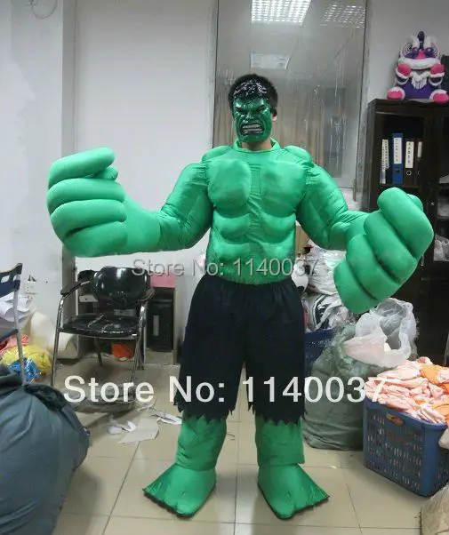 mascot-green-man-mascot-costume-custom-costume-cosplay-Cartoon ...