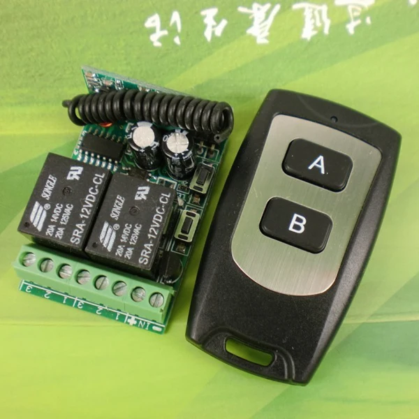 Wholesale 12V 2CH(channel) rf wireless remote control systems for ...