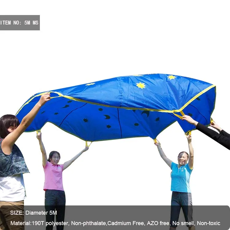 Wholesale-5M-moon-star-parachute-for-play-play-games-16-5-Ft-toy ...