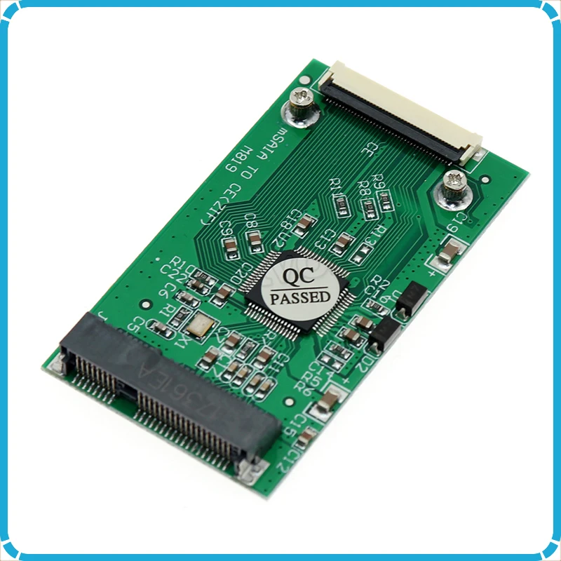 Del New Mini mSATA PCI E SSD To 40pin ZIF CE Cable Adapter Card High ...