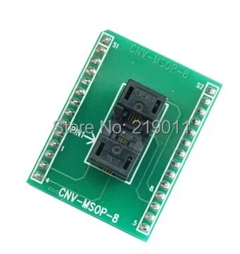 MSOP8 TO DIP8 IC 소켓 프로그래머 어댑터/변환기 CNV MSOP 8 일본 제|ic socket|msop8 ...