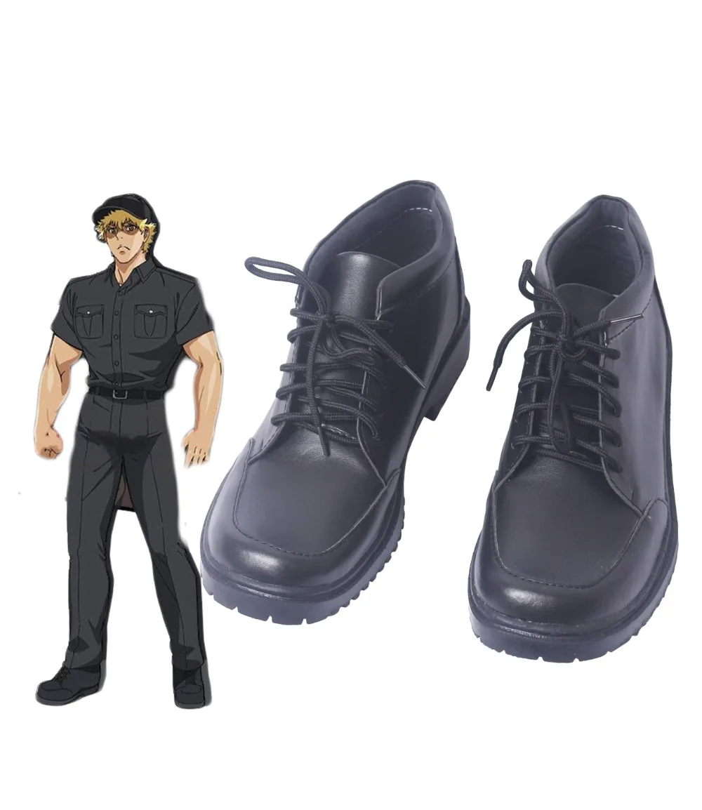 Anime Cells At Work Killer T Cell Black Cosplay Boots Shoes ...