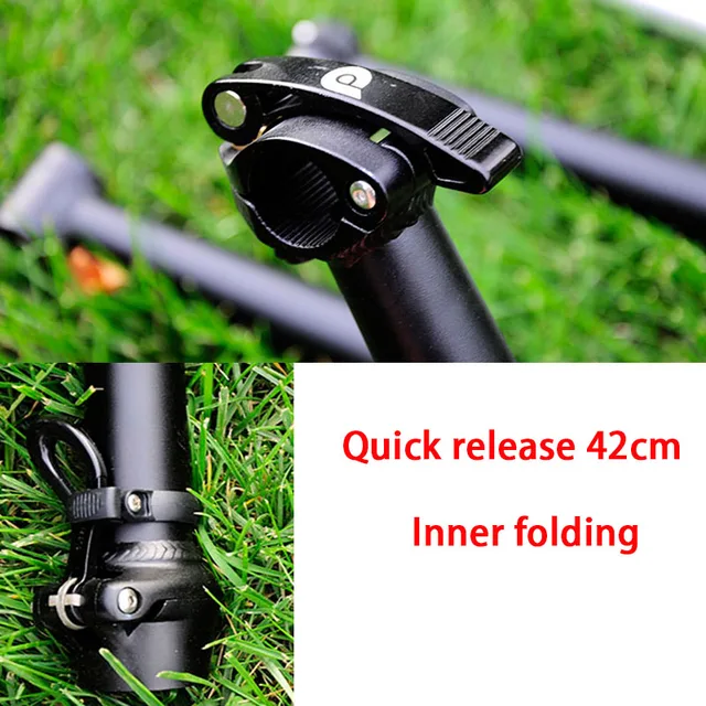 Litepro Aluminum Folding Bike Handlebar Post Stem Threadless Quick ...