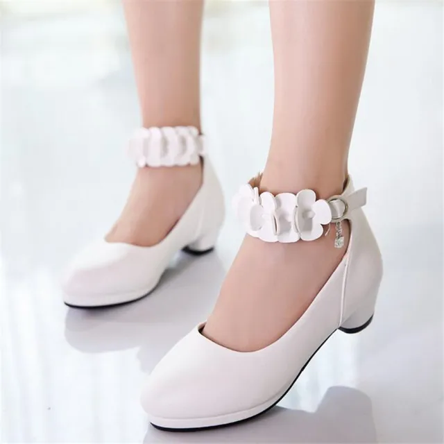 Princess Girls Kids Shoes For Girls Dress Shoes Little High Heel Pretty ...