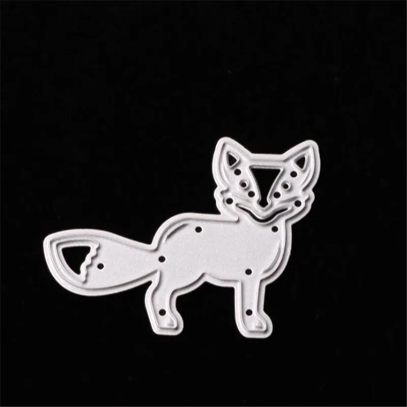 1PCS METAL CUTTING DIES fox animal cut knife mold art cutter ...