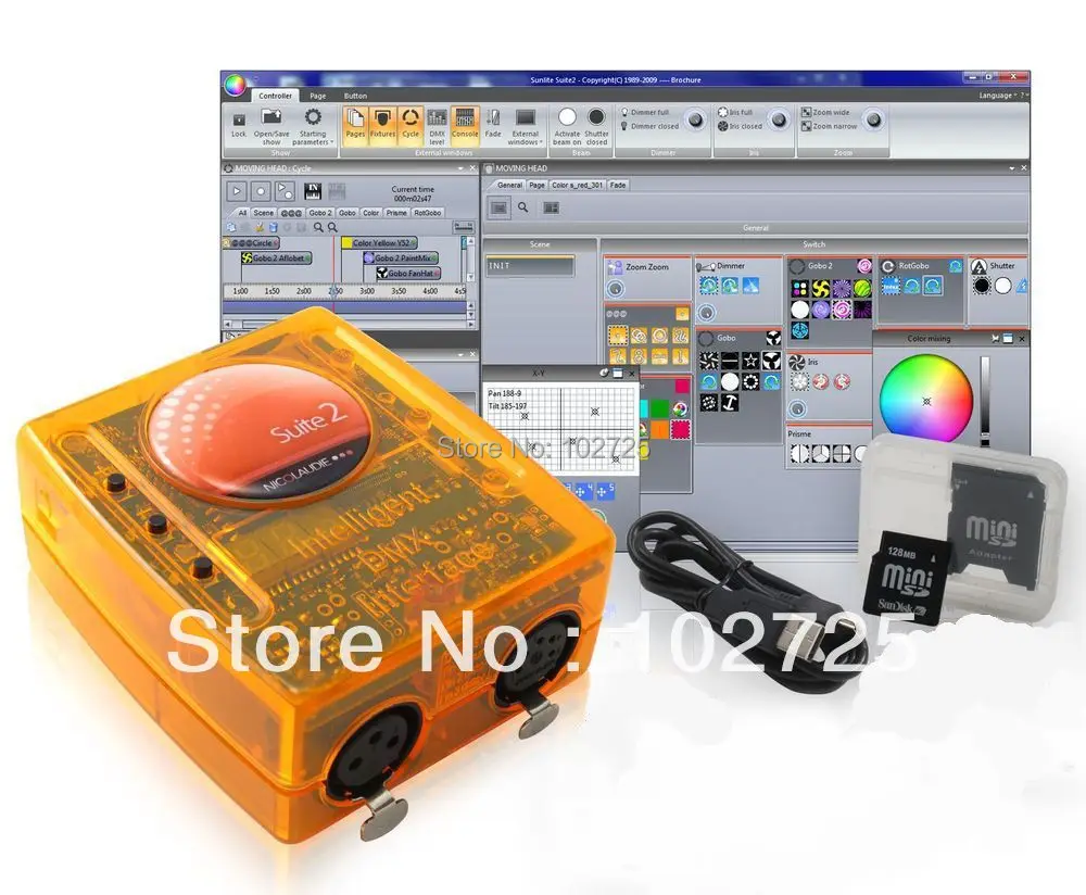free shipping sunlite suite2 FC dmx usb controller|dmx usb controller ...
