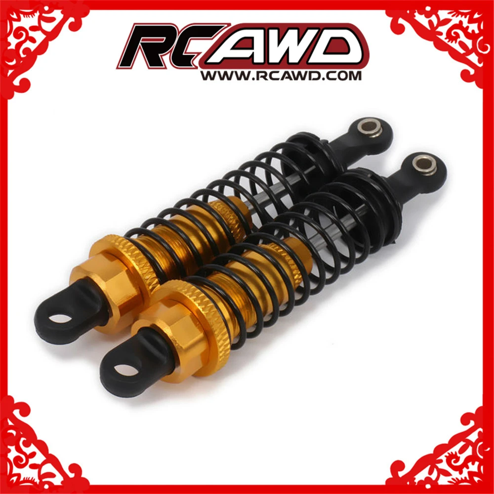 Oil Adjustable 70mm Long Alloy Aluminum Shock Absorber Damper For Rc ...