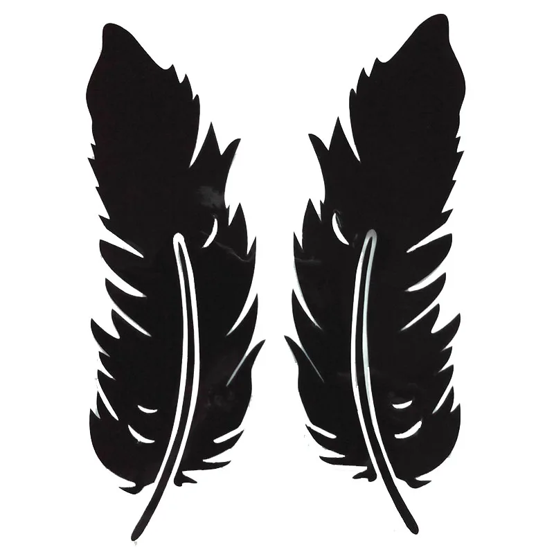 Various-Size-Flying-Feather-Car-Decal-Styling-Sticker-Decoration ...