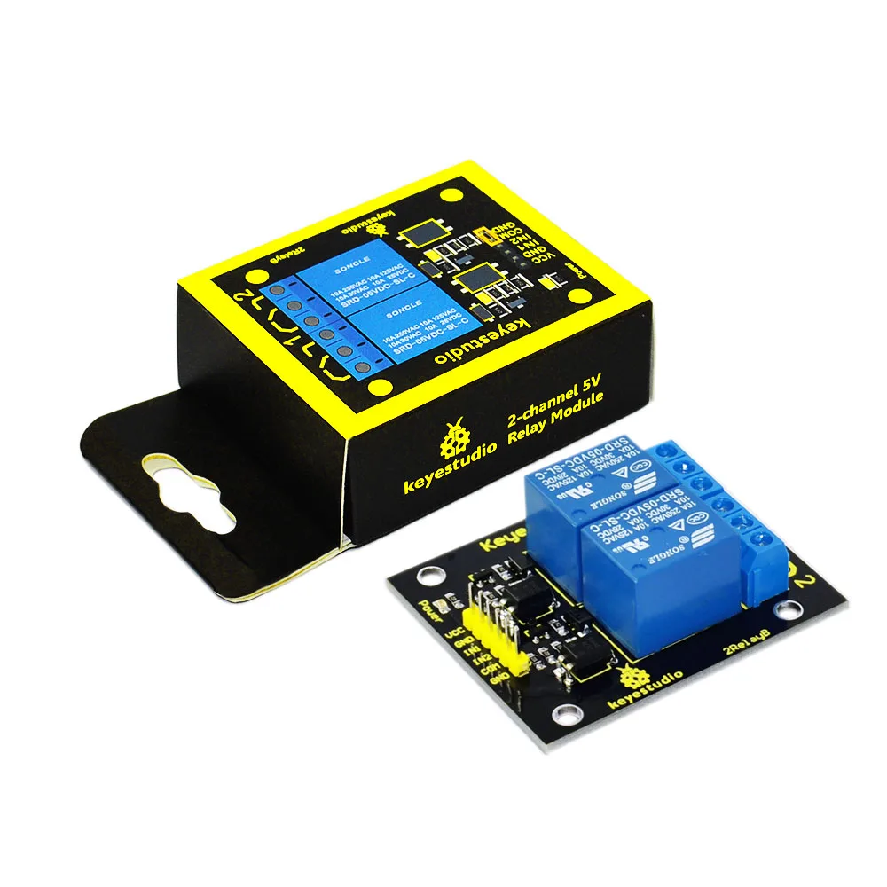 Keyestudio-m-dulo-de-rel-para-Arduino-ARM-PIC-AVR-DSP-electr-nico-2 ...