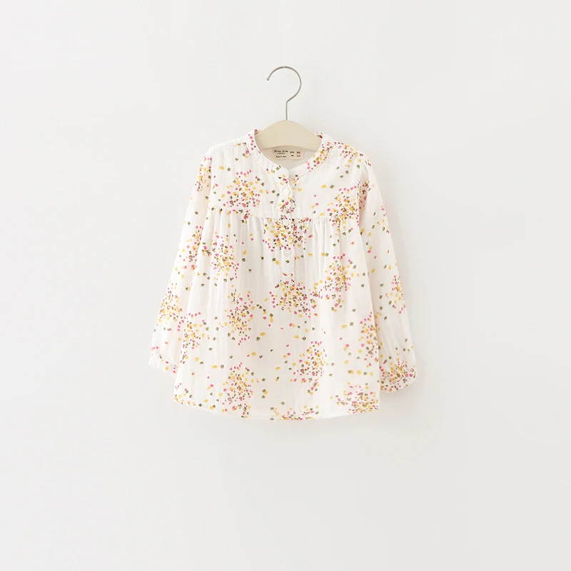 Children Casual Flower Blouse Spring Autumn Baby Girls Princess Clothes ...