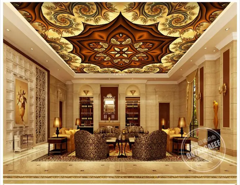 3d ceiling wallpaper Custom 3d photo wallpaper 3d ceiling murals ...