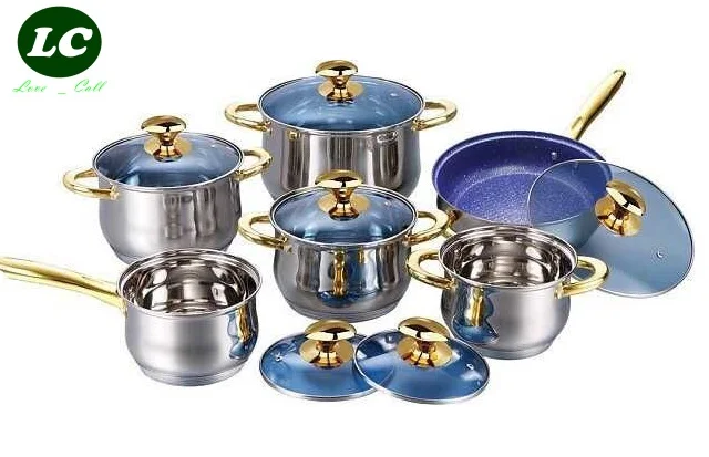 Utensils Casseroles Cookware Set Inox Senior Quality Cooking Pot Set ...
