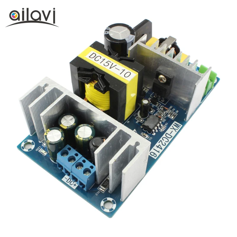 AC-DC 15V 10A 150W Switching Power Supply Board High-Power Power Module ...