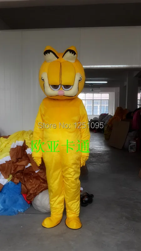 Garfield mascot costume adult size Garfield mascot kigurumi party ...