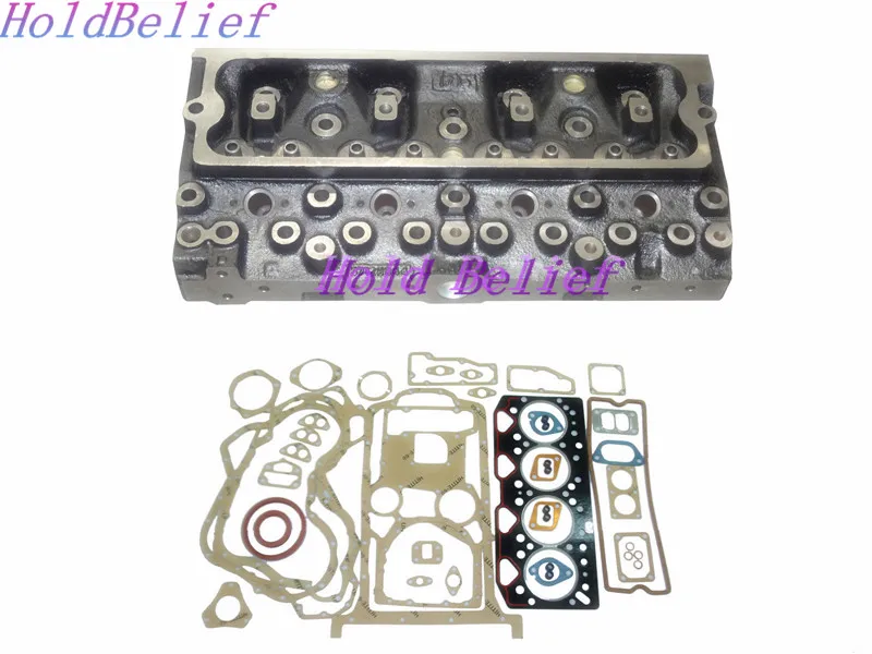 New Diesel Cylinder Head & Full Gasket Set For Perkins 1004.40 ...