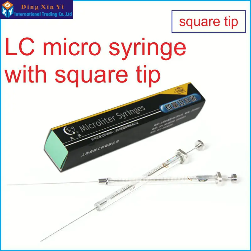 50ul LC micro syringe with square tip chromatographic injector ...