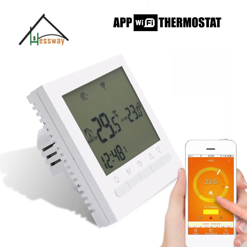 EU Gas Boiler Heating Multifunction smart thermostat WIFI APP Remote ...