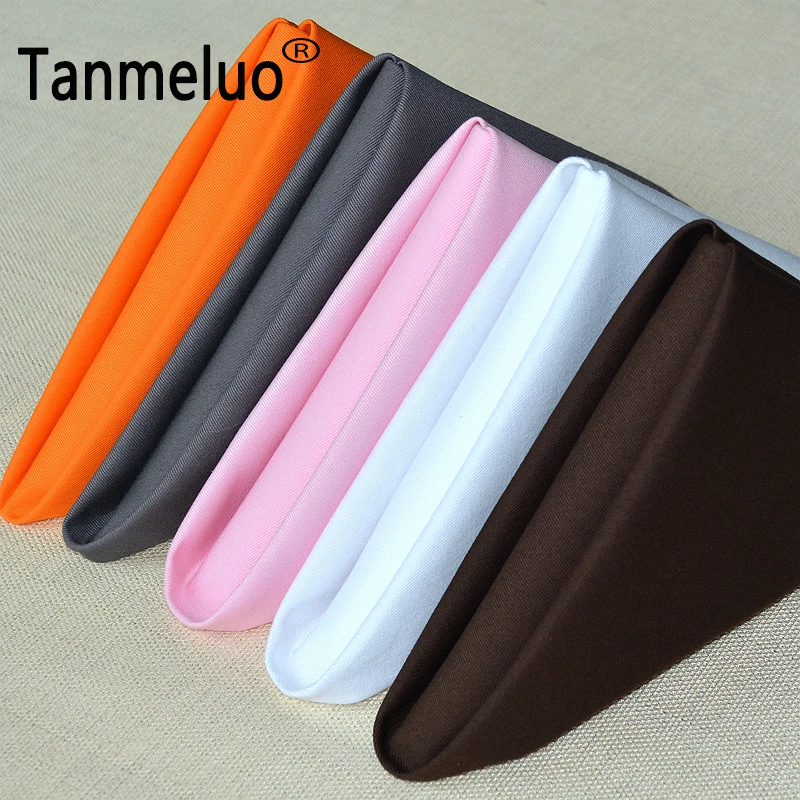 10pcs 47x47cm Table Napkins Cotton Wedding Event Party Hotel Decoration ...