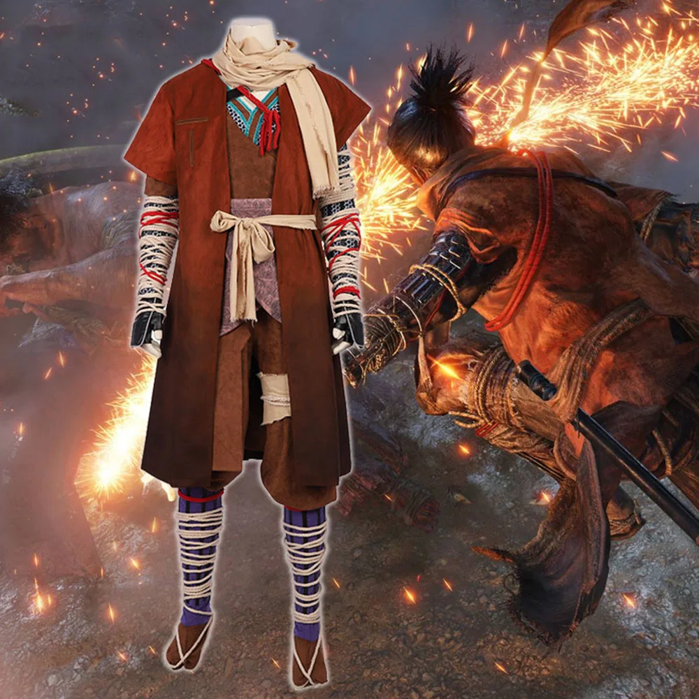 SEKIRO Shadows Die Twice cosplay costume kids men women custom made ...