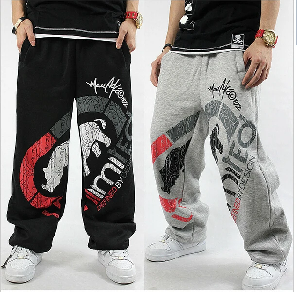 Hip Hop Streetwear hombres ropa pantalones flojos Track Pants Casual ...