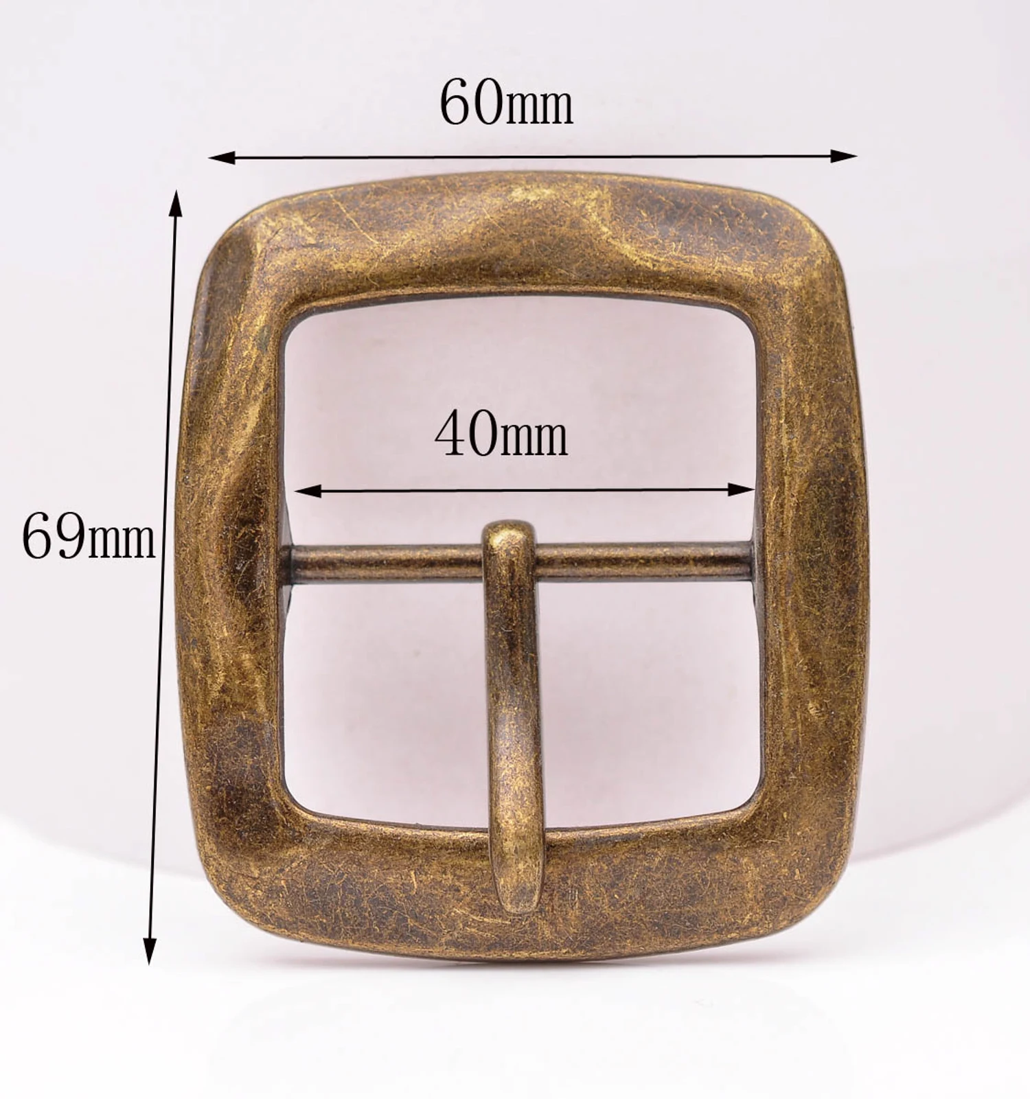Heavy-Quality-Vintage-Brass-Center-Bar-Belt-Buckle-for-DIY-Leathercraft ...
