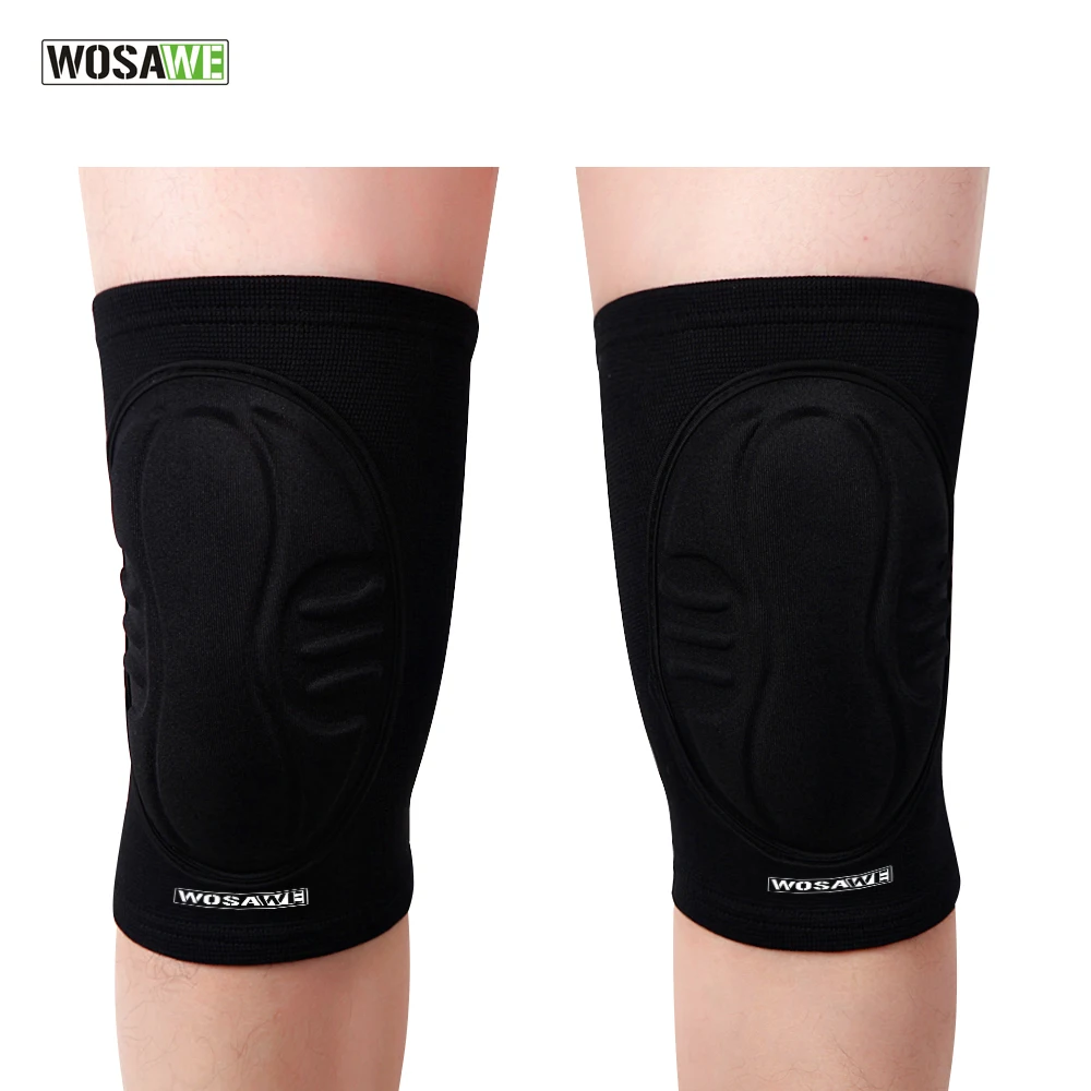 Wosawe Thick Football Volleyball Extreme Sports Knee Pads Brace Support