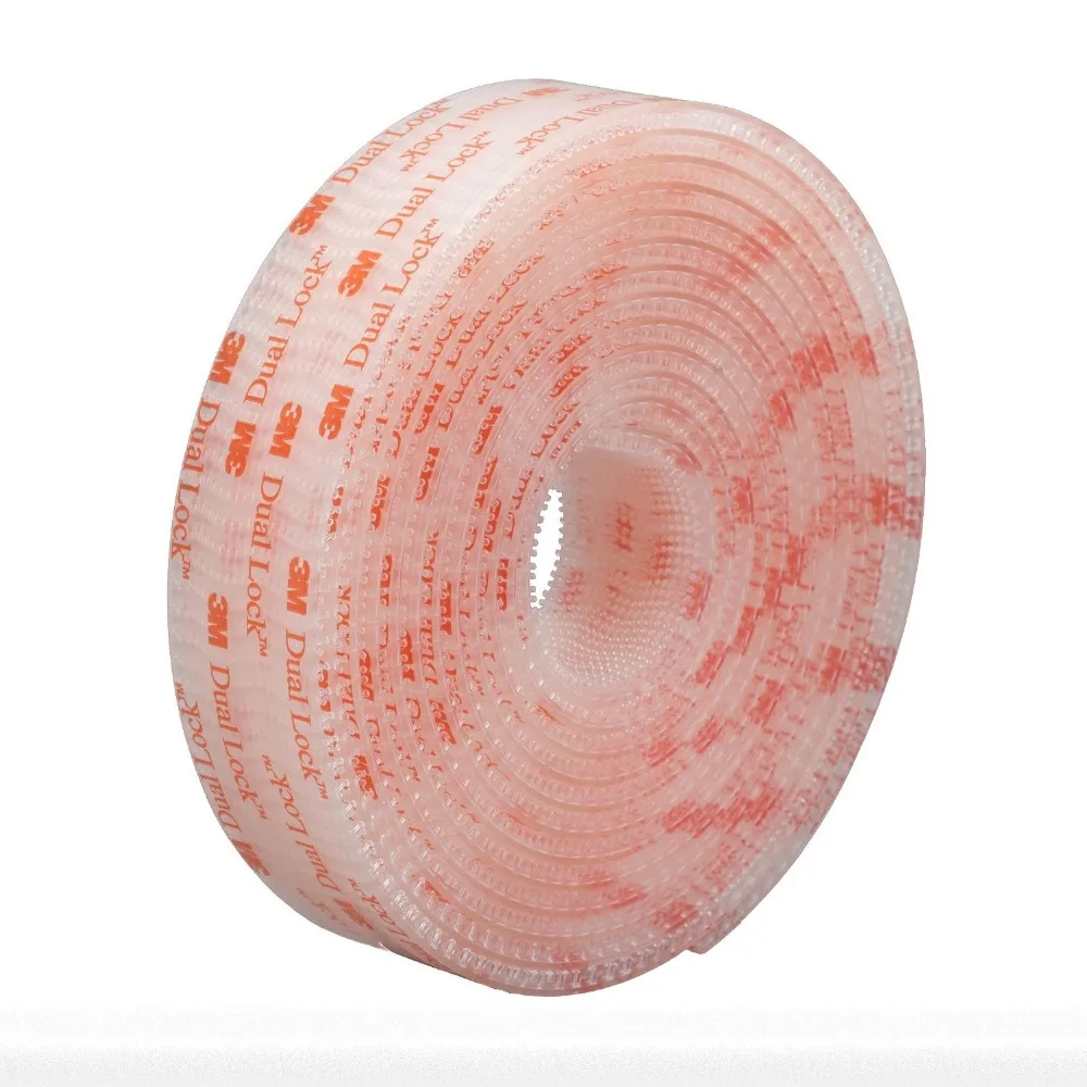 Free Shipping 25 4mmx1m3M SJ3560 Clear Dual Lock Self Adhesive Tape free-shipping-25-4mmx1m3m-sj3560-clear-dual-lock-self-adhesive-tape