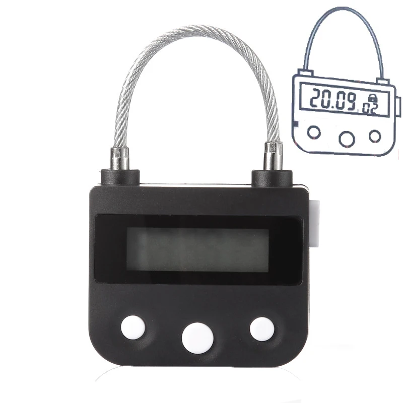 Time Lock For Ankle Handcuffs Mouth Gag Electronic Timer Chastity ...