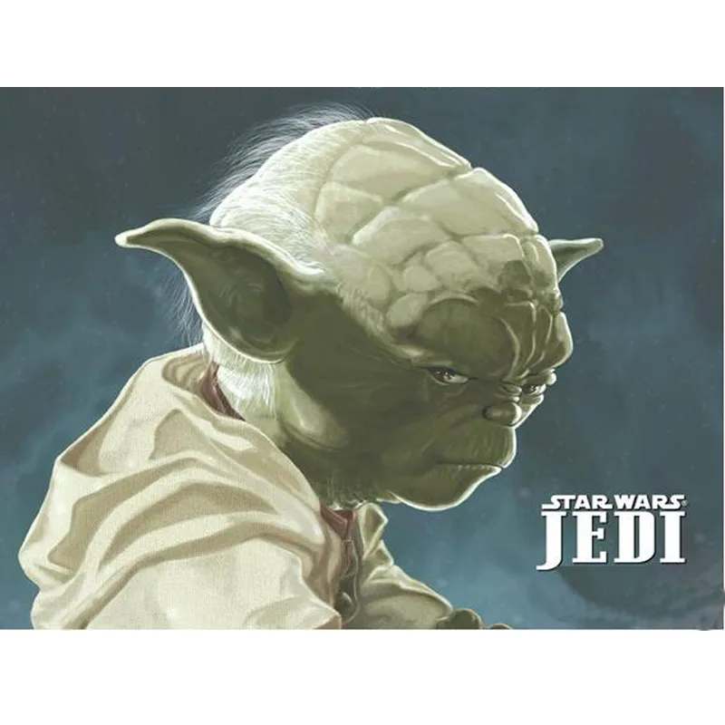 New 5d Diy Diamond Painting Jedi Yoda of Star Wars Full Diamond ...