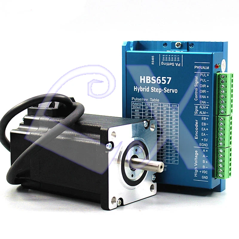57 closed loop stepper servo driver kit DC24 60V 57HB250 112B 3.0NM ...