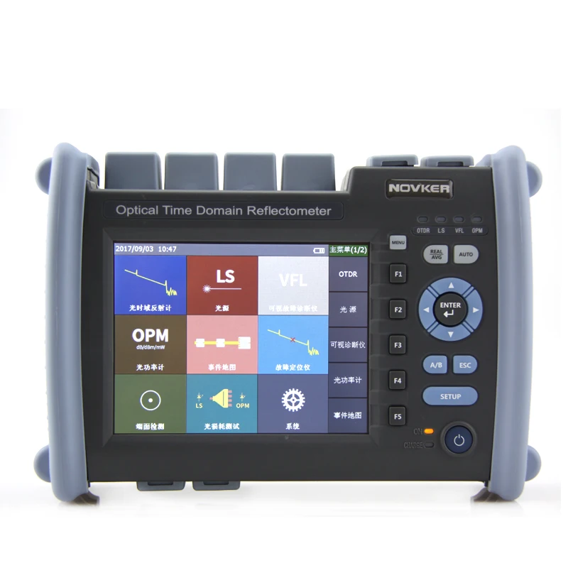 OTDR-NK6000-SM-OTDR-1310-1550nm-35-33dB-Multifunction-Integrated-VFL ...