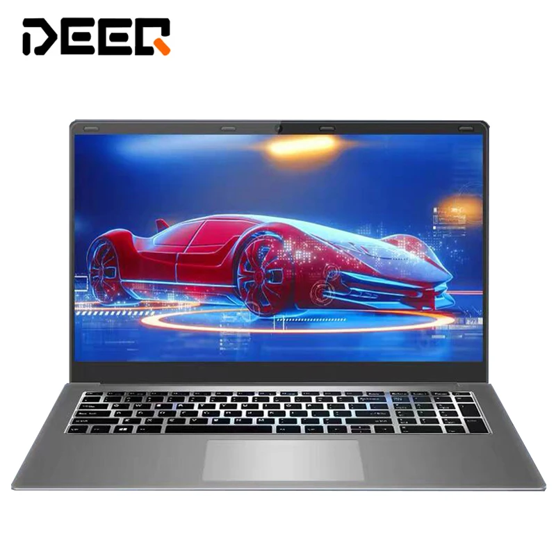 15.6inch laptop 6G DDR4 +64G eMMC +HDD windows10 Intel N3450 speed ...