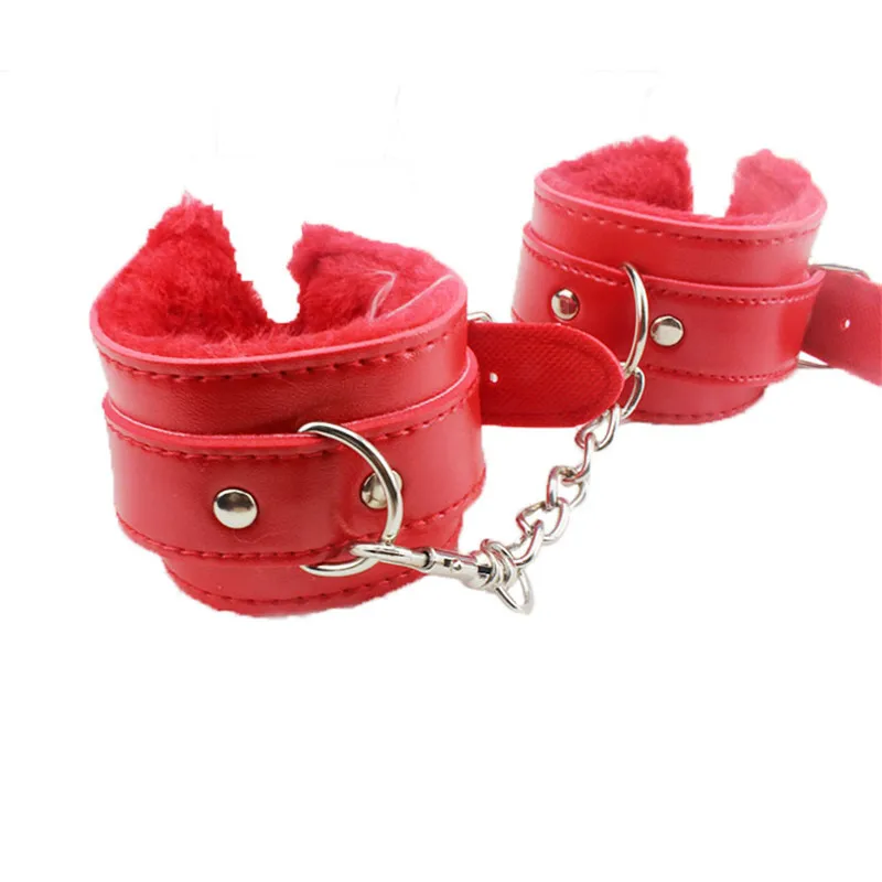 Leather Bdsm Bondage Handcuffs Toysadult Sex Toys For Couplessex Shopadult Games For Women