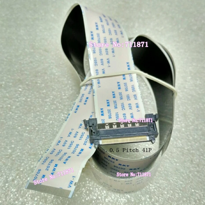 700mm Type A Ffc Fpc 0.5 Pitch 41p Ultrahd Tv Screen Cable Line 41pin ...