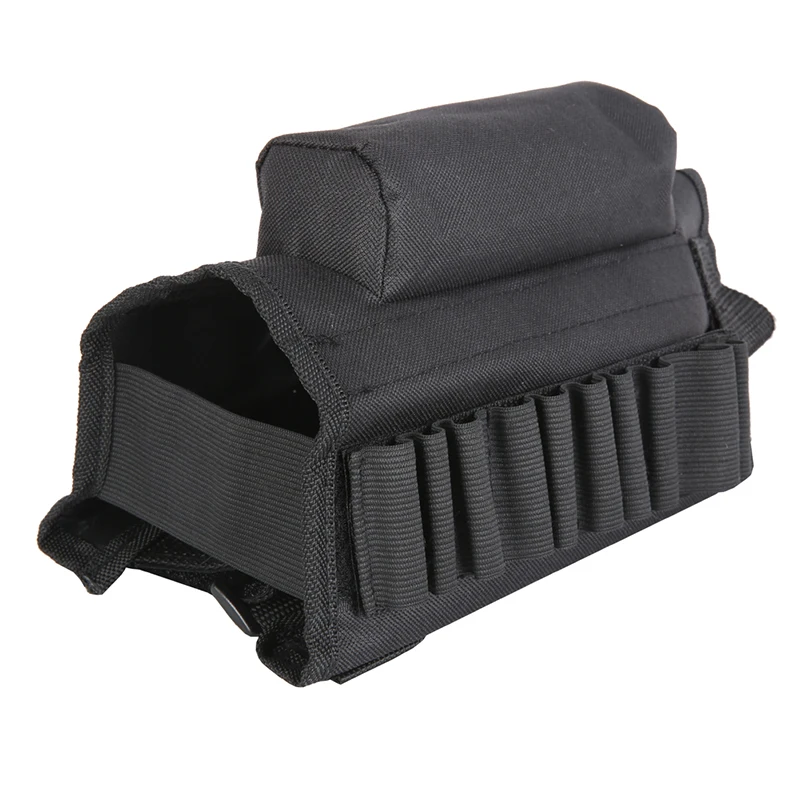 10 x 8 x 1 inches Tactical Buttstock Cheek Rest with Ammo Carrier Case ...