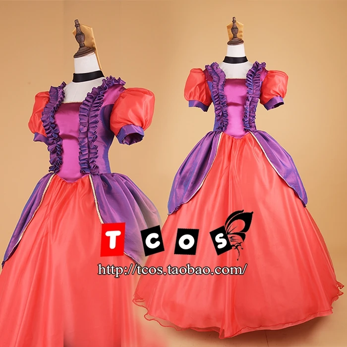Free Shipping Cinderella Sister Costume Dress Custom For Adultswomen Princess Dress Cosplay