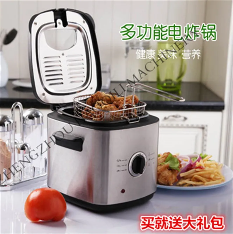 Stainless Steel Twin Electric Deep Fat Fryer Chip Deep Fryer Commercial ...