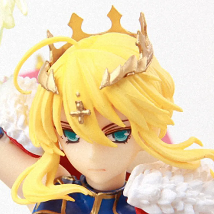 Saber Figure Anime Fate Fgo White Gun Saber Seba Lancer Horseback ...