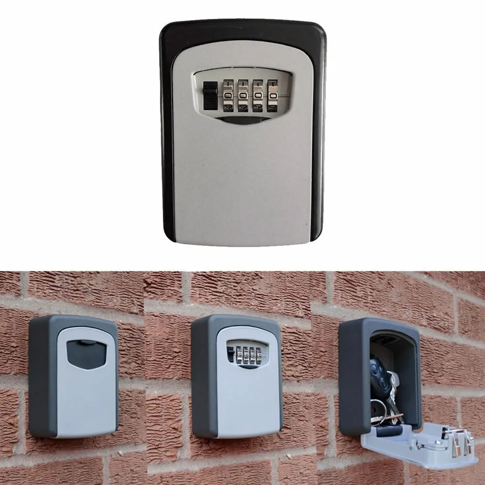 Aluminum OS5401 Key Storage Lock Box Door Hardware Key Safe Wall Aluminum OS5401 Key Storage Lock Box Door Hardware Key Safe Wall