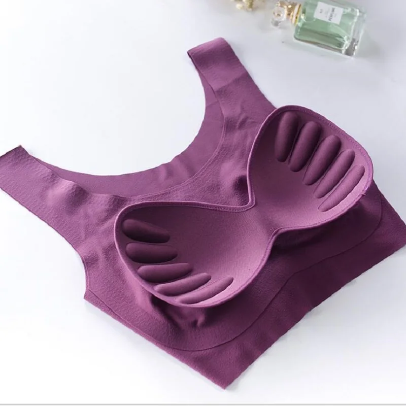 Zipper Professional Wireless Shockproof Bra Explosion Hit Color Fitness ...