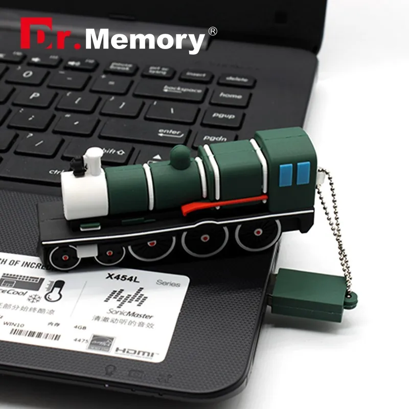 Cartoon Train Locomotive USB stick flash drive - Cool USB sticks | Free ...