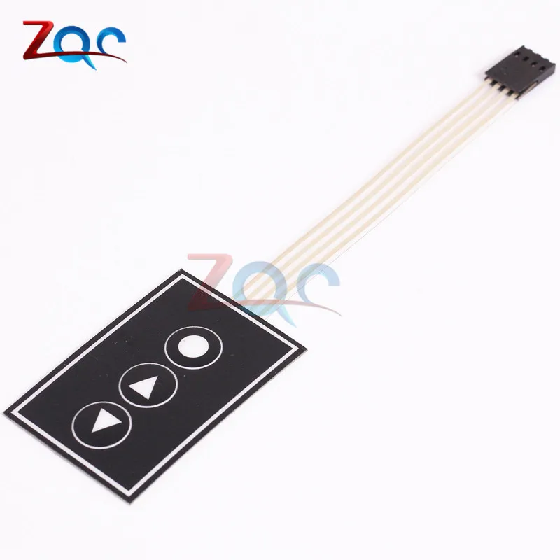 1x3 Matrix Array 3key 13 Keys Membrane Switch Keypad Keyboard 3655mm On 1197