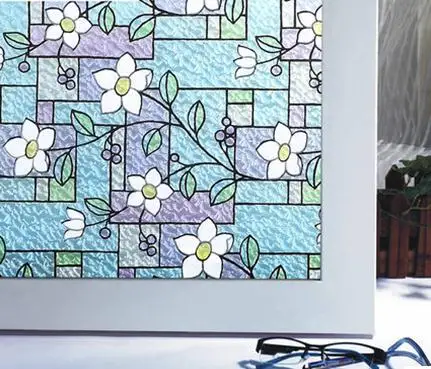 45x100cmNo plastic window grilles electrostatic window stickers ...