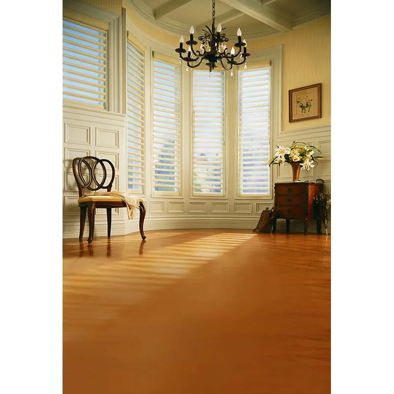 Custom vinyl cloth bright window comfortable room photography backdrop ...