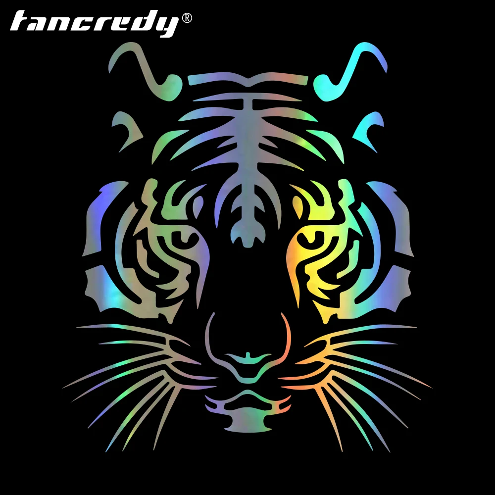 Tiger bumper sticker Tiger stare to the right car decal Tiger sticker ...