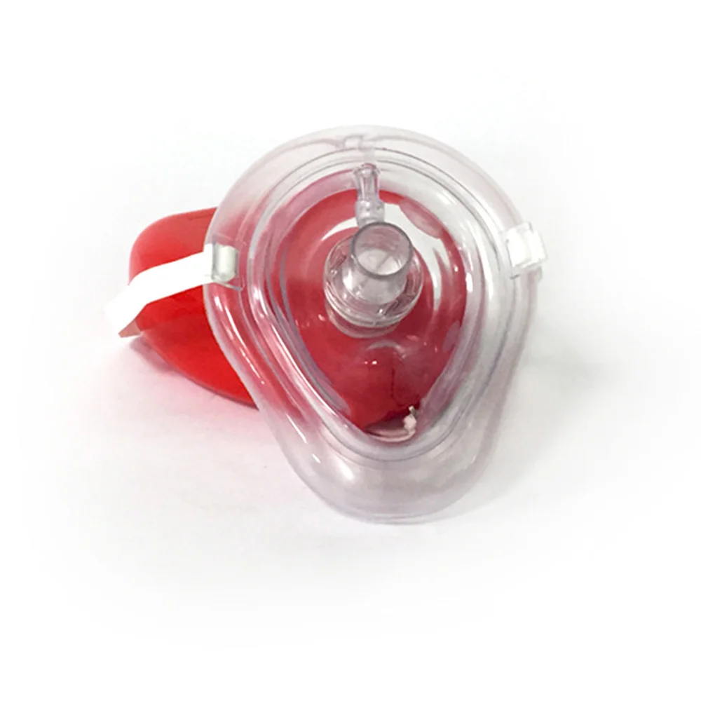 FDA Approved Silicone CPR Emergency Respirator Mask First Aid Rescuers ...